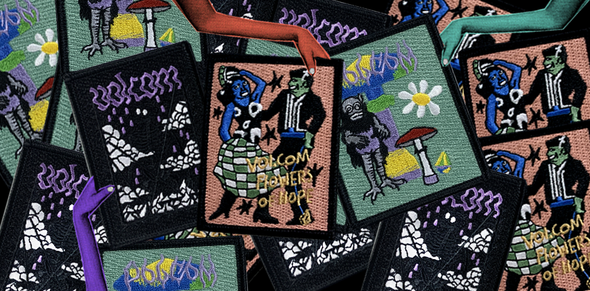 Free featured artist patch – Volcom United Kingdom