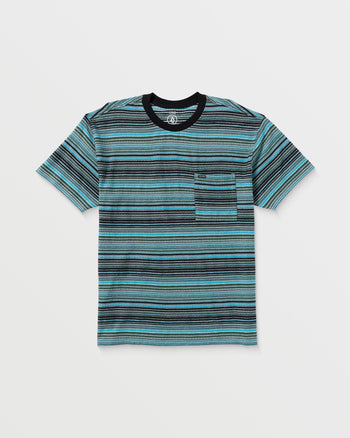 Slide Stone T-shirt - DARK BLACK HEATHER - Men - Volcom UK – Volcom ...