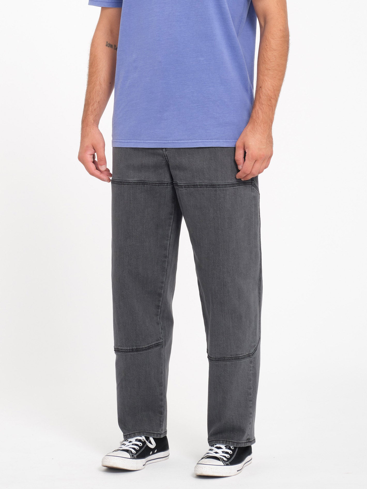 Skate Vitals Remy S Jeans - Neutral Grey - Men - Volcom UK – Volcom ...