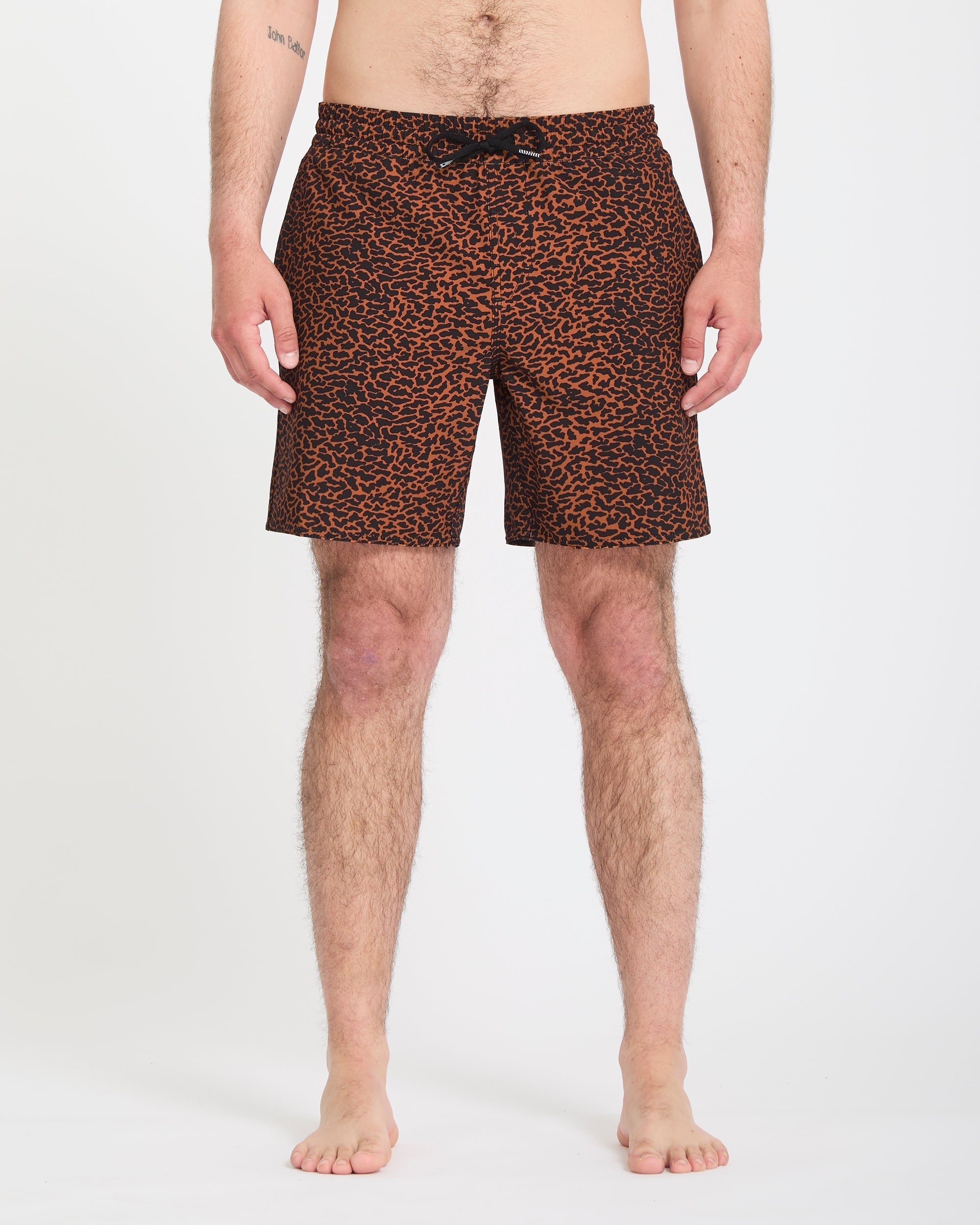 Melange Trunk 17" Boardshort - Brown Horn - Men - Volcom EU – Volcom ...