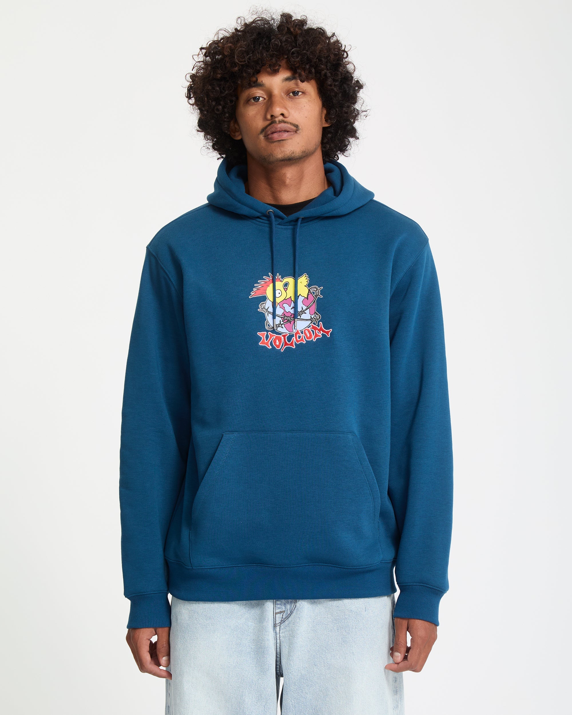 Noder Hoodie - Cosmic Blue - Men - Volcom EU – Volcom United Kingdom