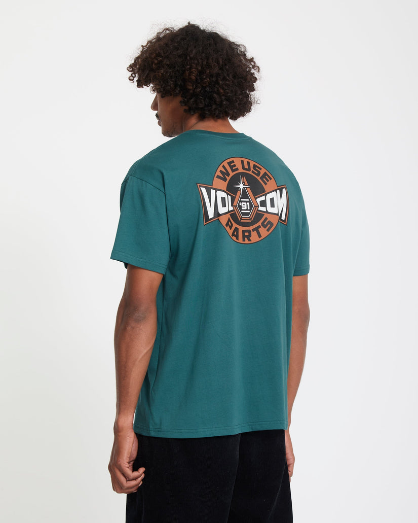 Parted Out Pocket T-Shirt - Rifle Green - Men - Volcom EU – Volcom ...