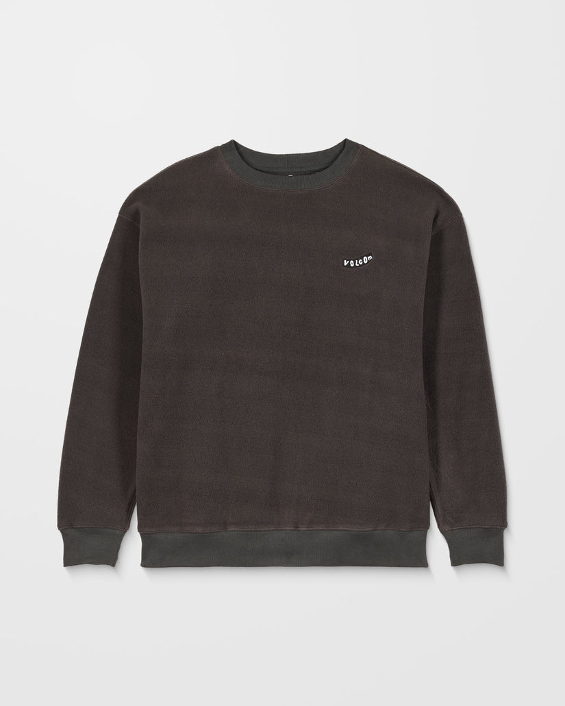 Too Kool Sweatshirt - Rinsed Black - Men - Volcom EU – Volcom United ...