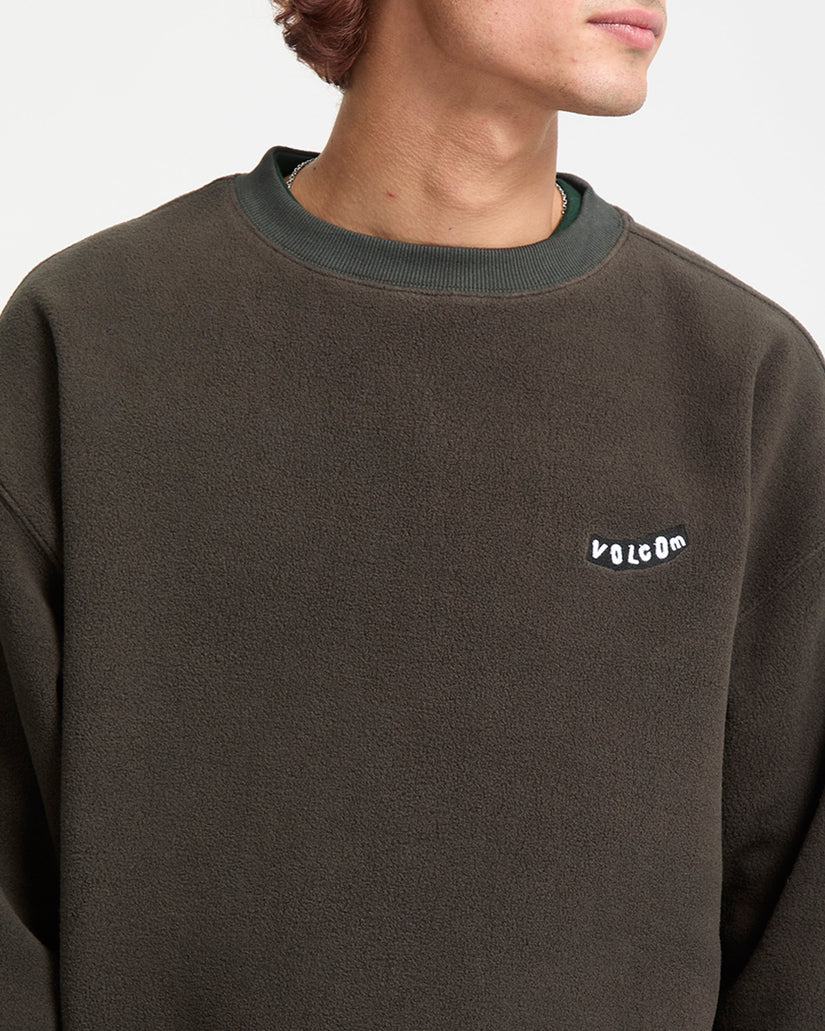Too Kool Sweatshirt - Rinsed Black - Men - Volcom EU – Volcom United ...