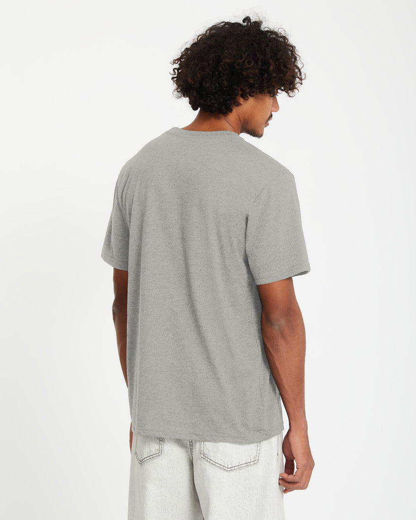 Circle Blanks T-Shirt - Heather Grey - Men - Volcom EU – Volcom United ...