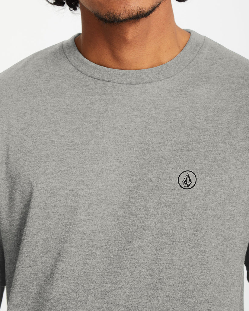 Circle Blanks T-Shirt - Heather Grey - Men - Volcom EU – Volcom United ...