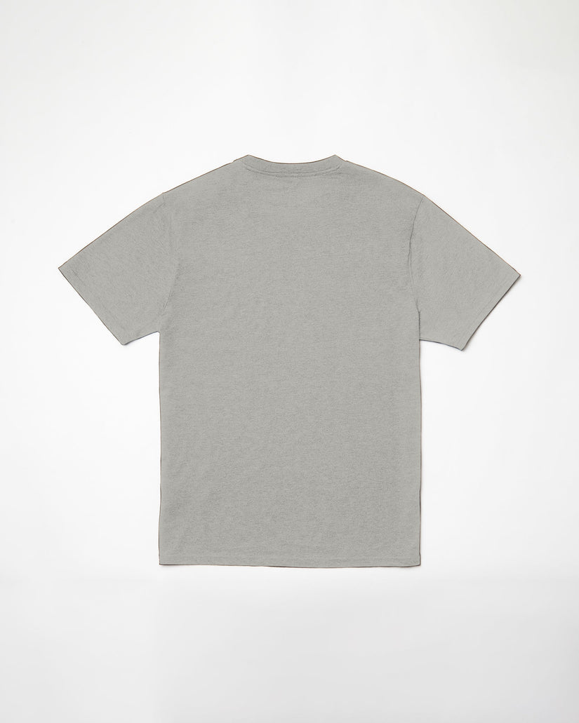 Circle Blanks T-Shirt - Heather Grey - Men - Volcom EU – Volcom United ...
