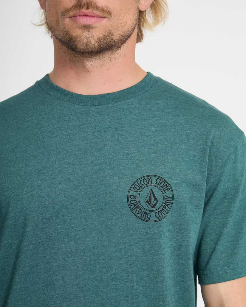 Drain You T-Shirt - Rifle Green - Men - Volcom EU – Volcom United Kingdom