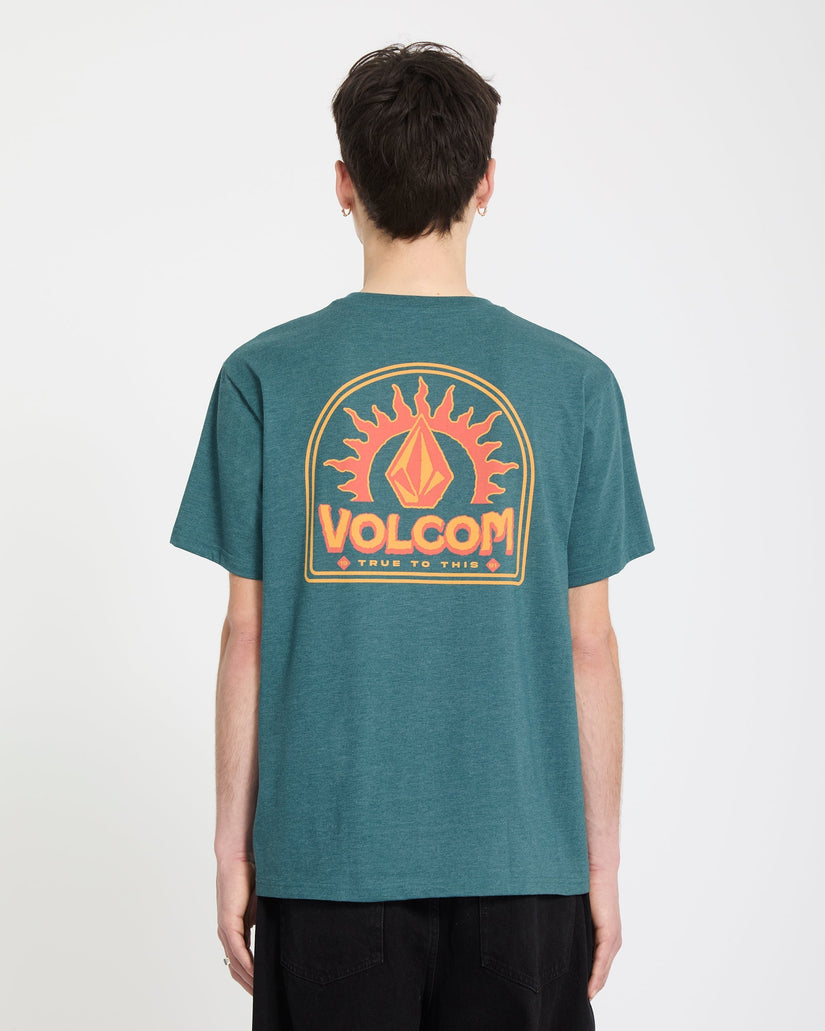 Solstice T-Shirt - Rifle Green - Men - Volcom EU – Volcom United Kingdom