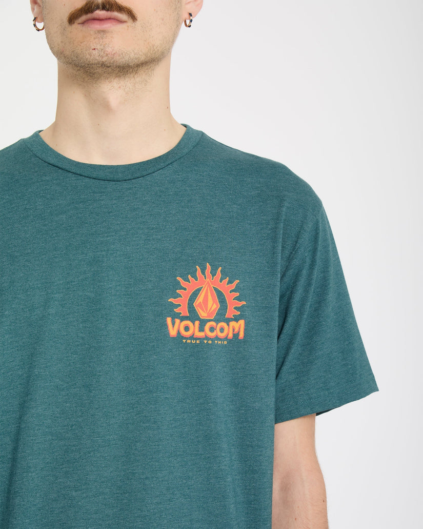 Solstice T-Shirt - Rifle Green - Men - Volcom EU – Volcom United Kingdom