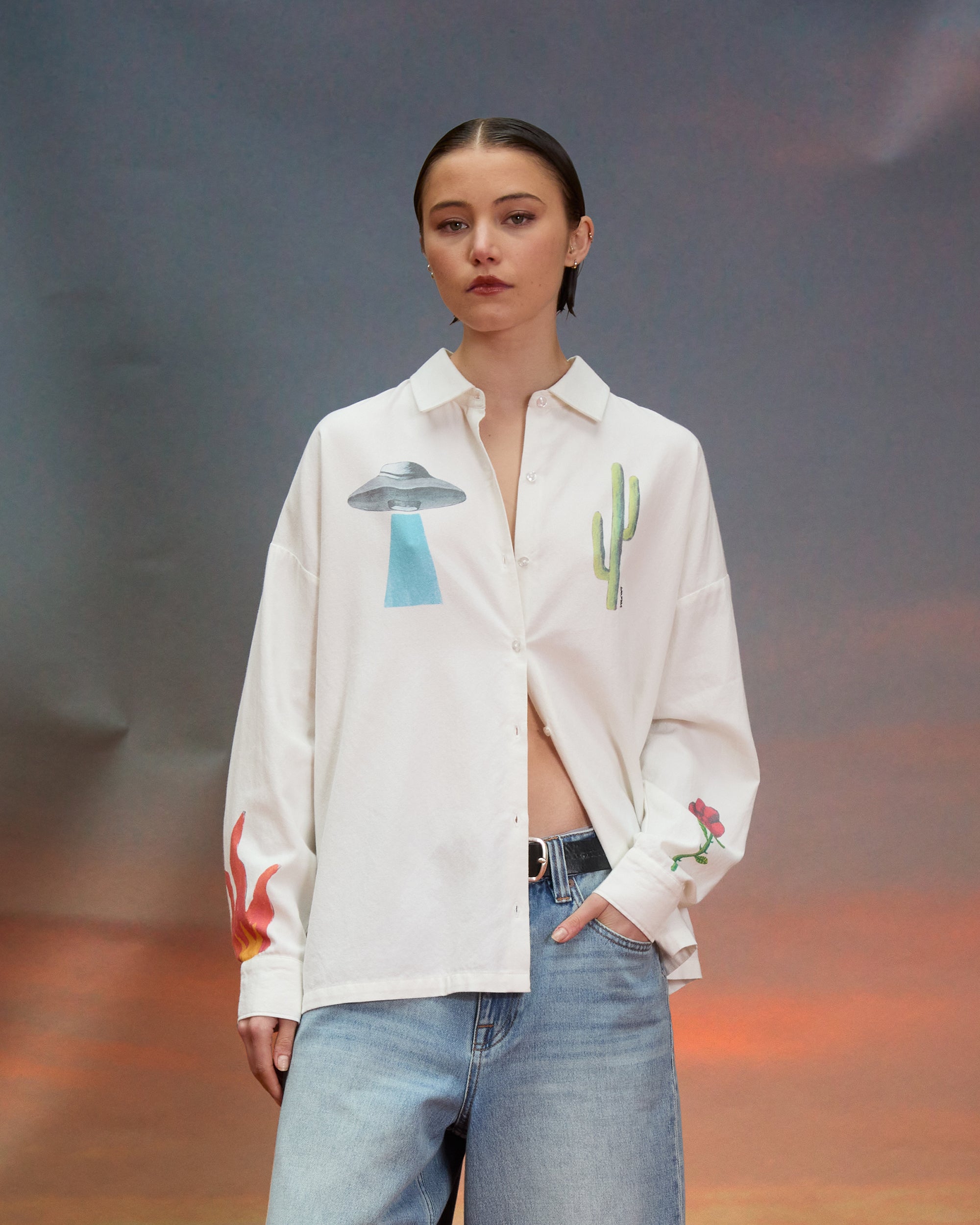 Mickey Mason Shirt - Off White - Women - Volcom EU – Volcom United Kingdom