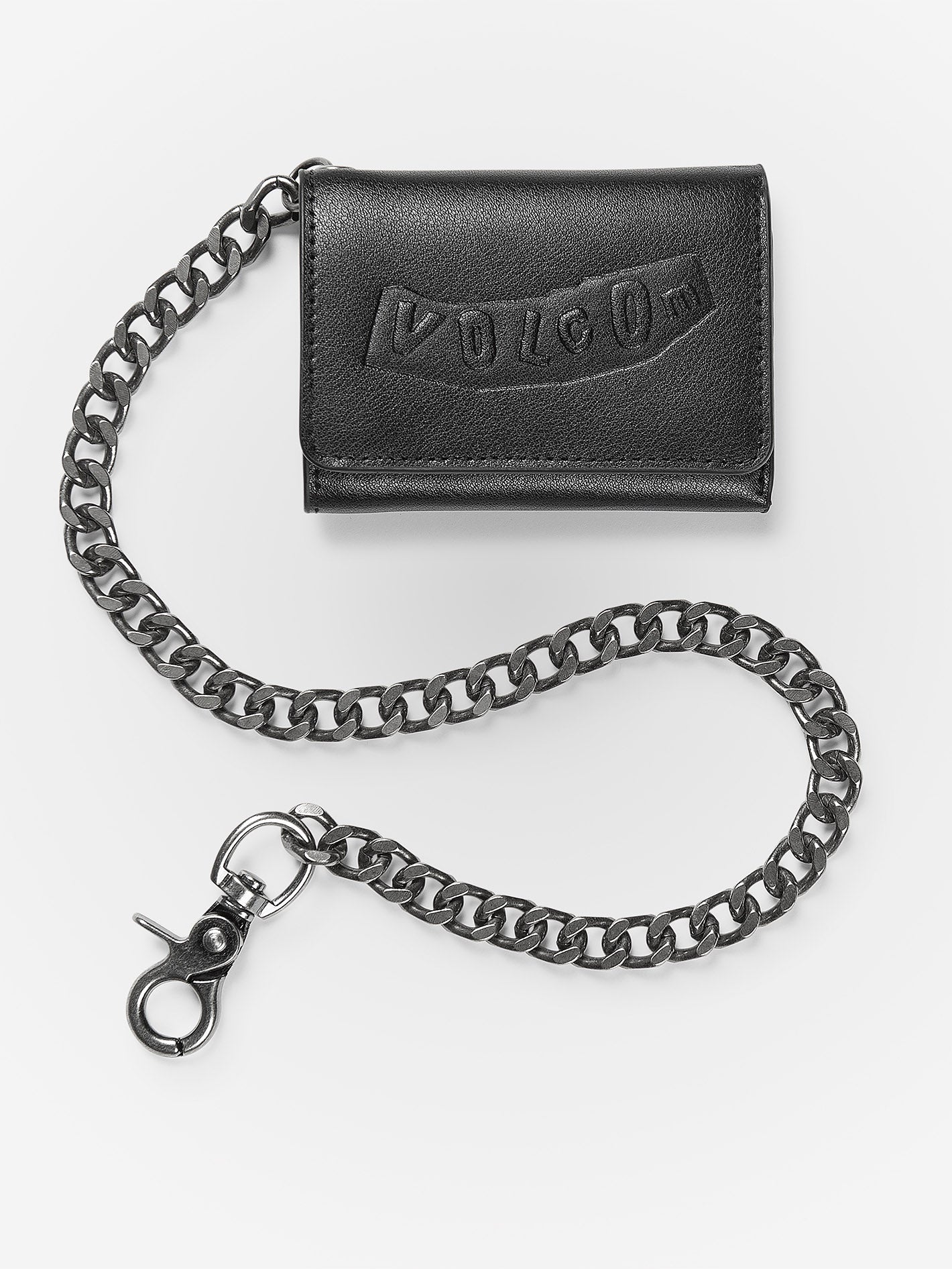 Pistol Leather Wallet - Black - Men - Volcom UK – Volcom United Kingdom