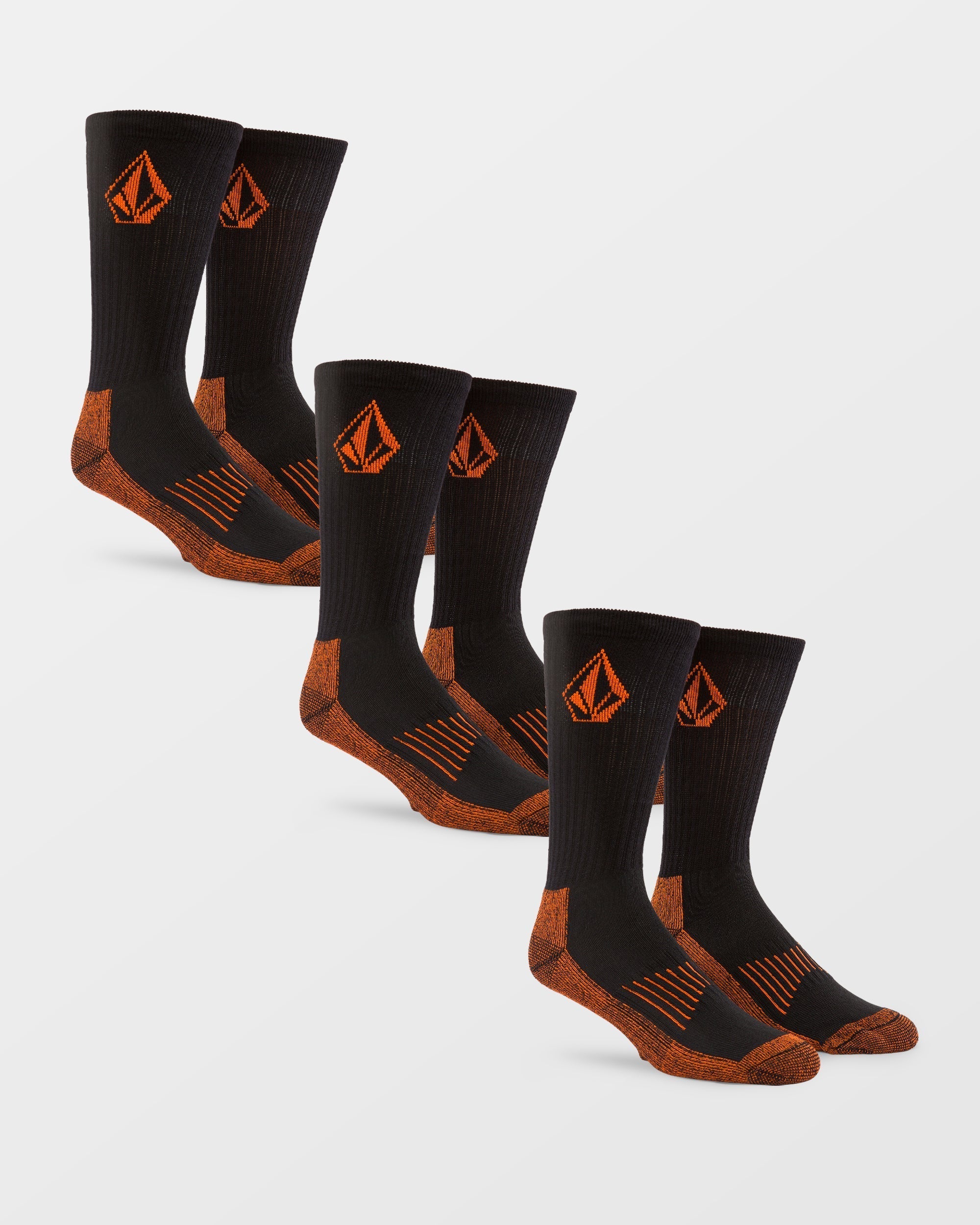 Volcom Workwear Socks (3 pack) - Black - Men - Volcom EU – Volcom ...