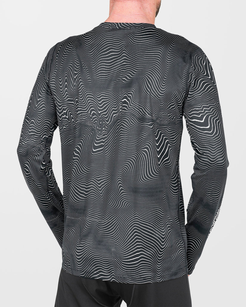 M V-Science Base Layer Top - Black Print - Men - Volcom UK - 2 Years ...