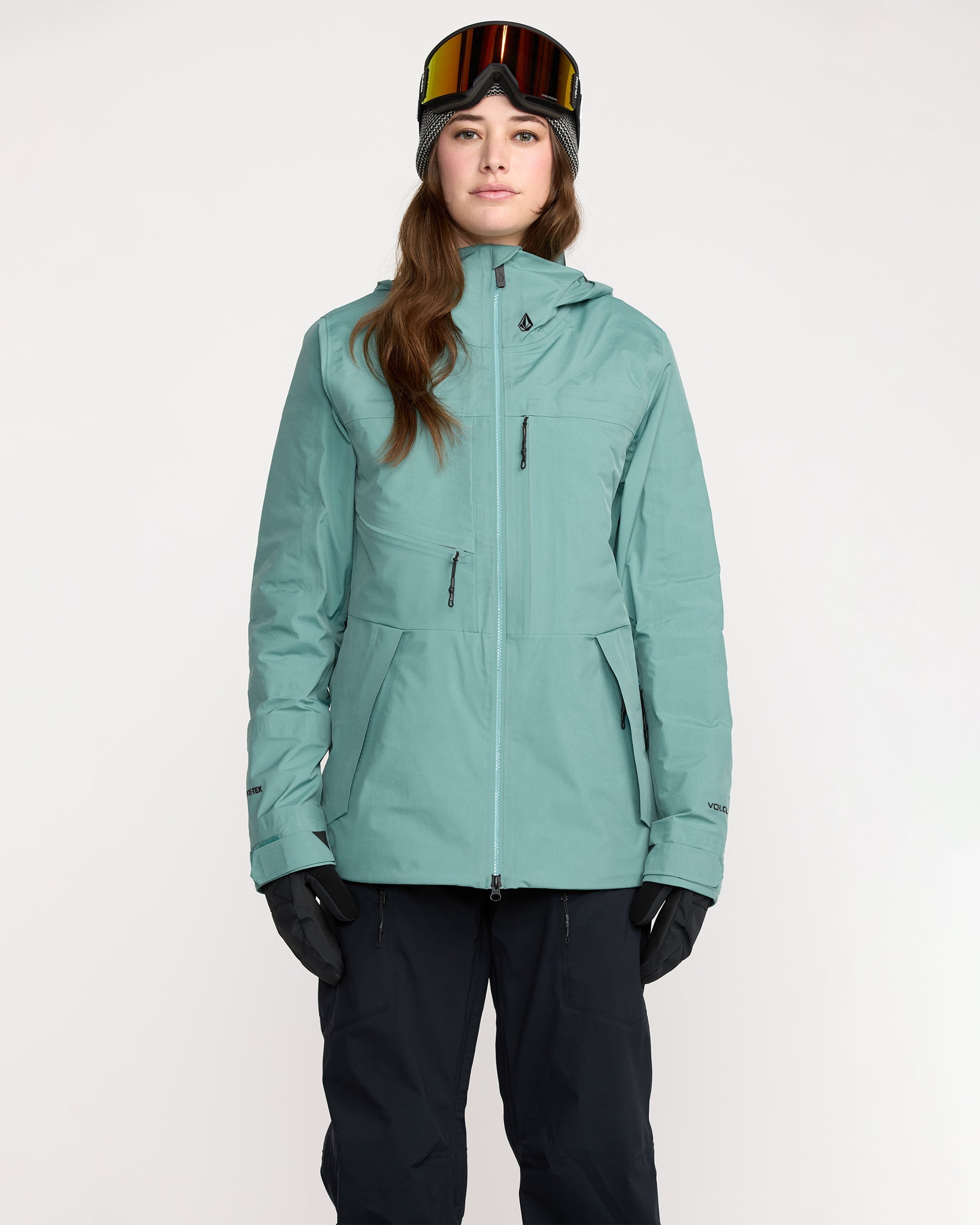 Koa Tds Infrared Gore-Tex Jacket - Arctic Blue - Women - Volcom UK ...