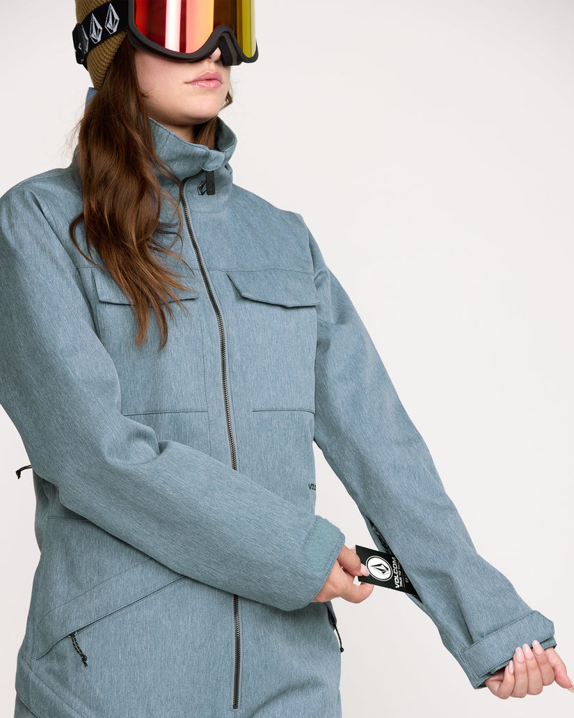 Shiloh Snow Jumpsuit - Denim - Women - Volcom UK – Volcom United Kingdom