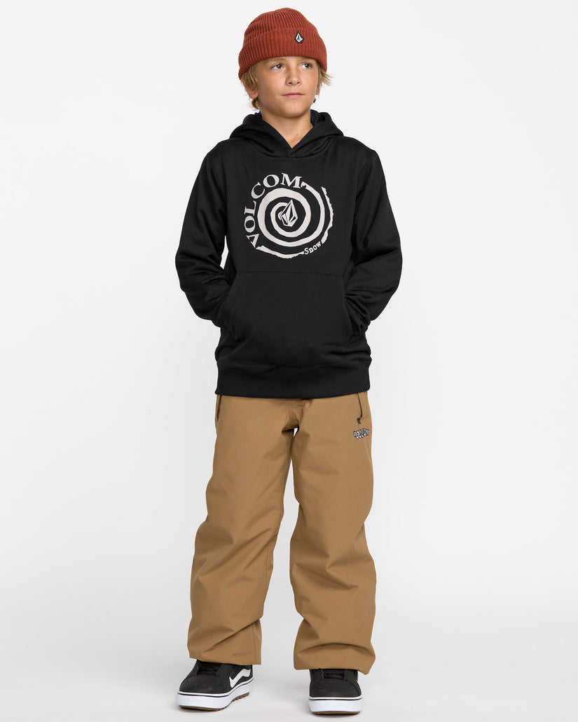 Hydro Fleece Hoodie - Black - Kids - Volcom UK – Volcom United Kingdom