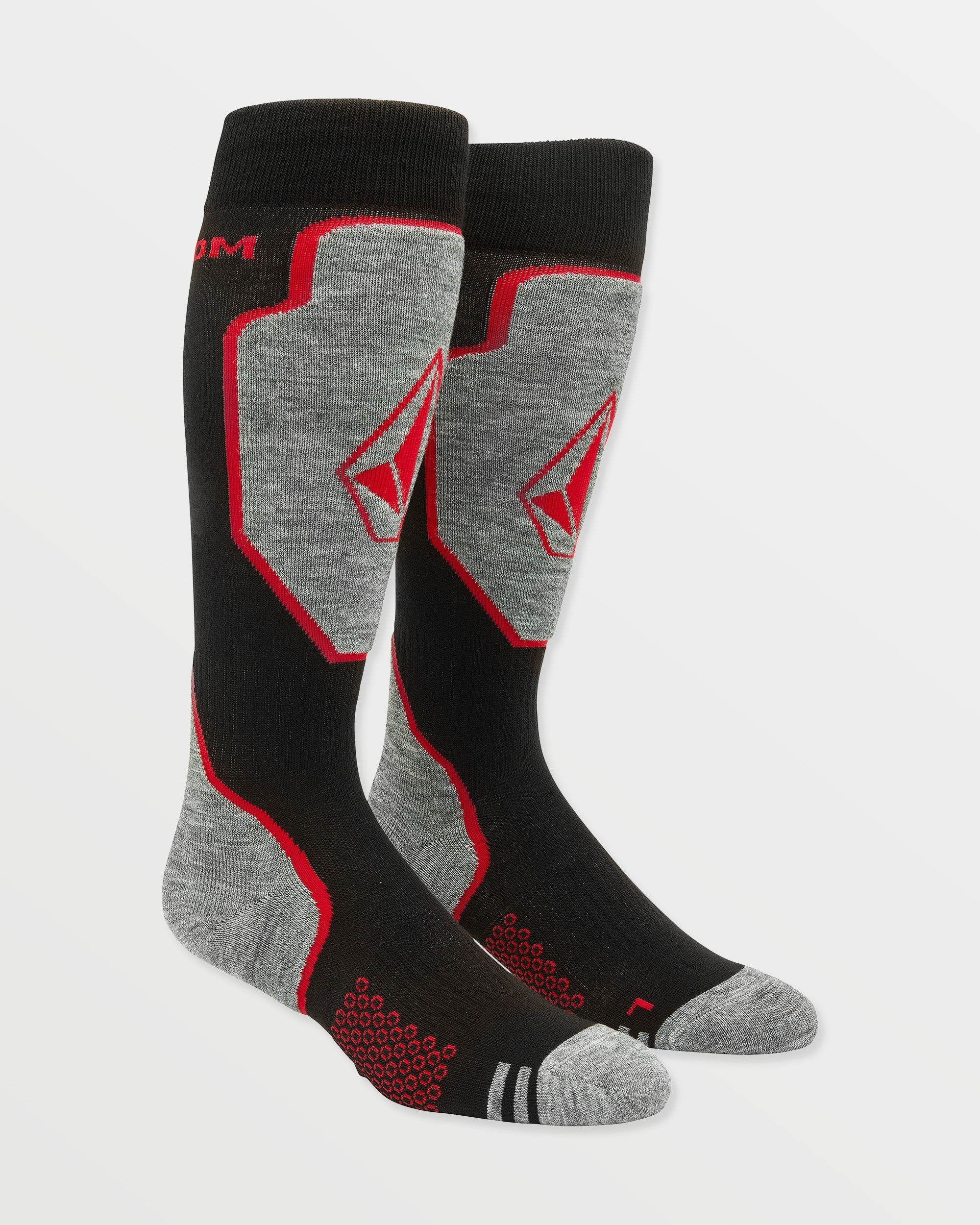 Shield Wool Blend Otc Socks - Orange Shock - Men - Volcom UK – Volcom ...