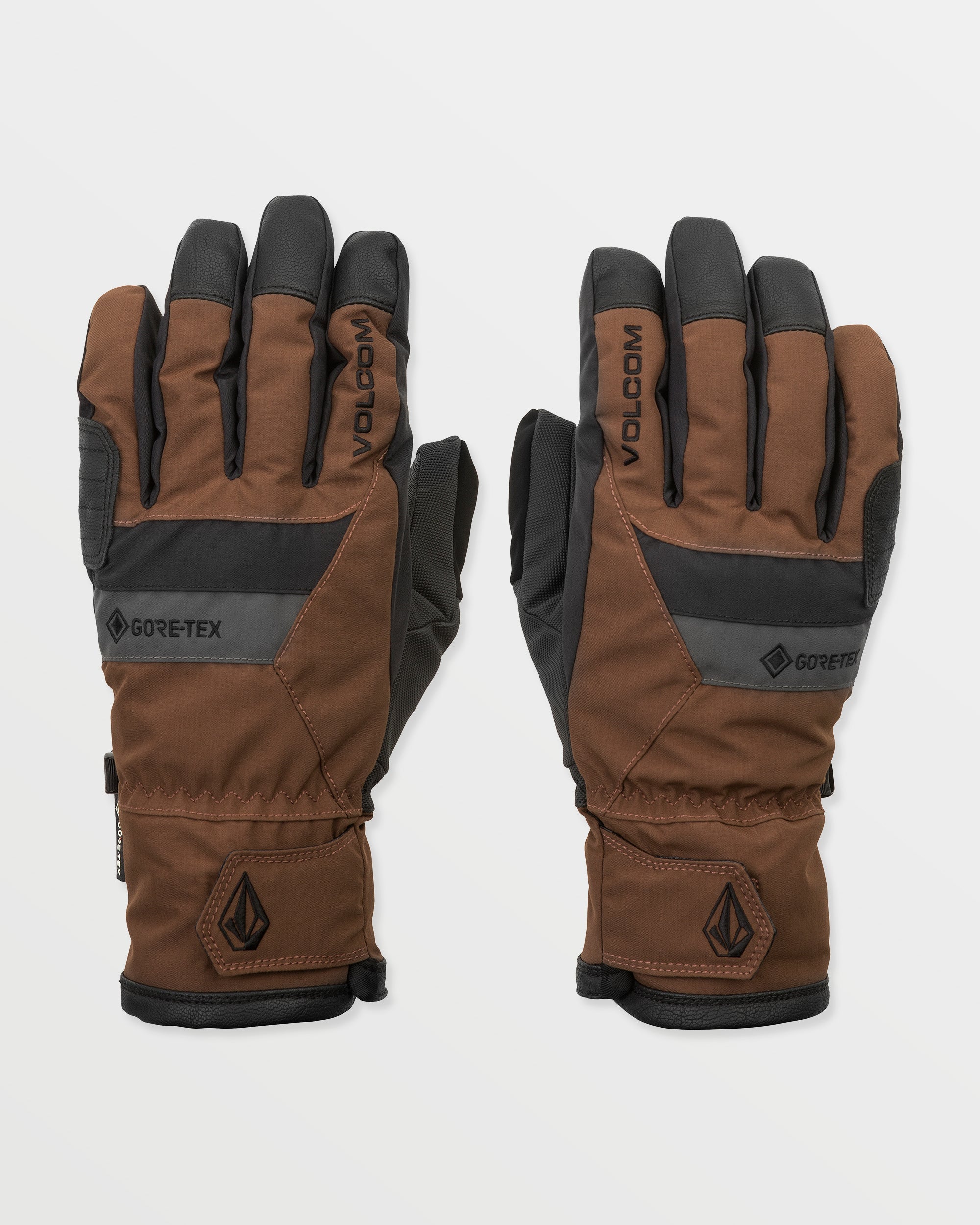 Cp2 Gore-Tex Gloves - Brown - Men - Volcom UK – Volcom United Kingdom