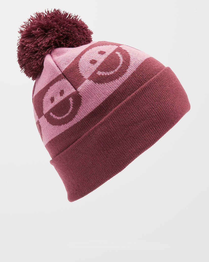 Camoblast Bobble Beanie - Burgundy - (KIDS) - Volcom UK - 2 Years ...