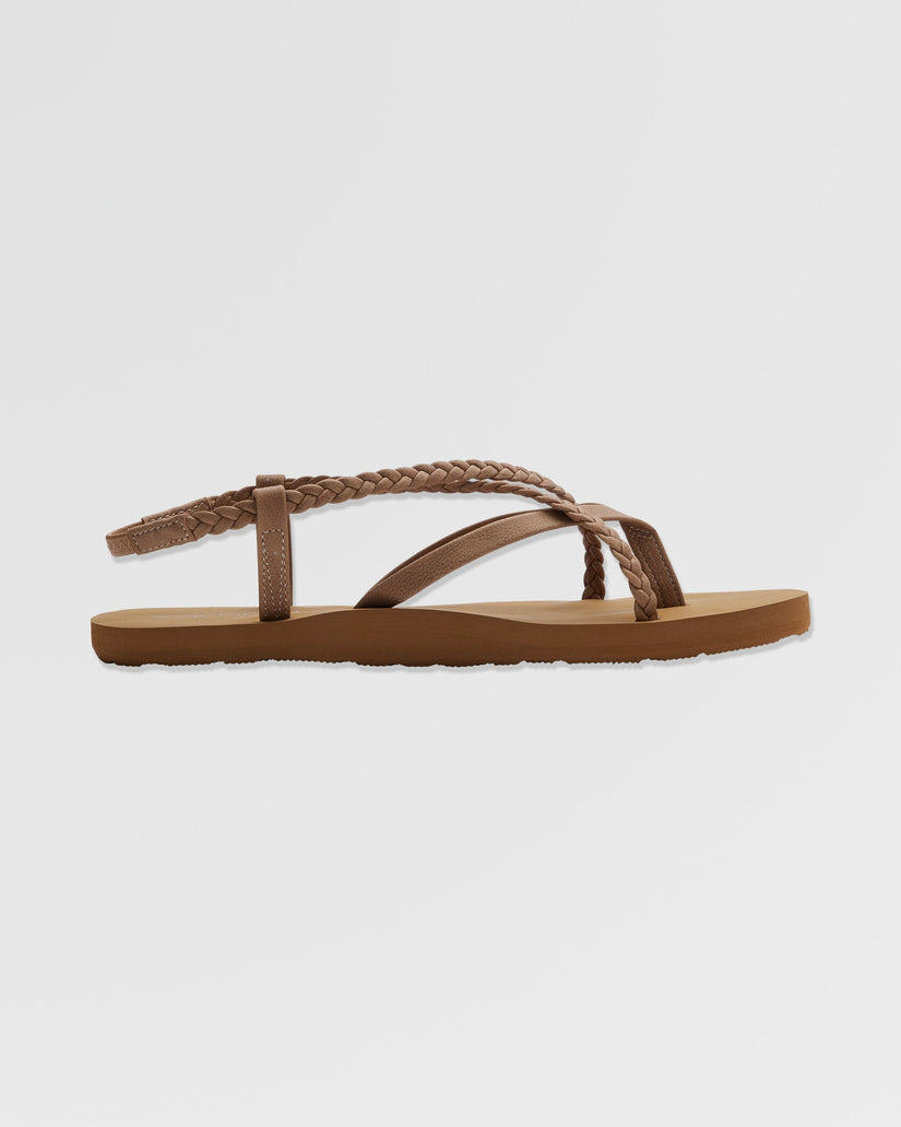 Thriller Sandals - COGNAC - Women - Volcom UK – Volcom United Kingdom