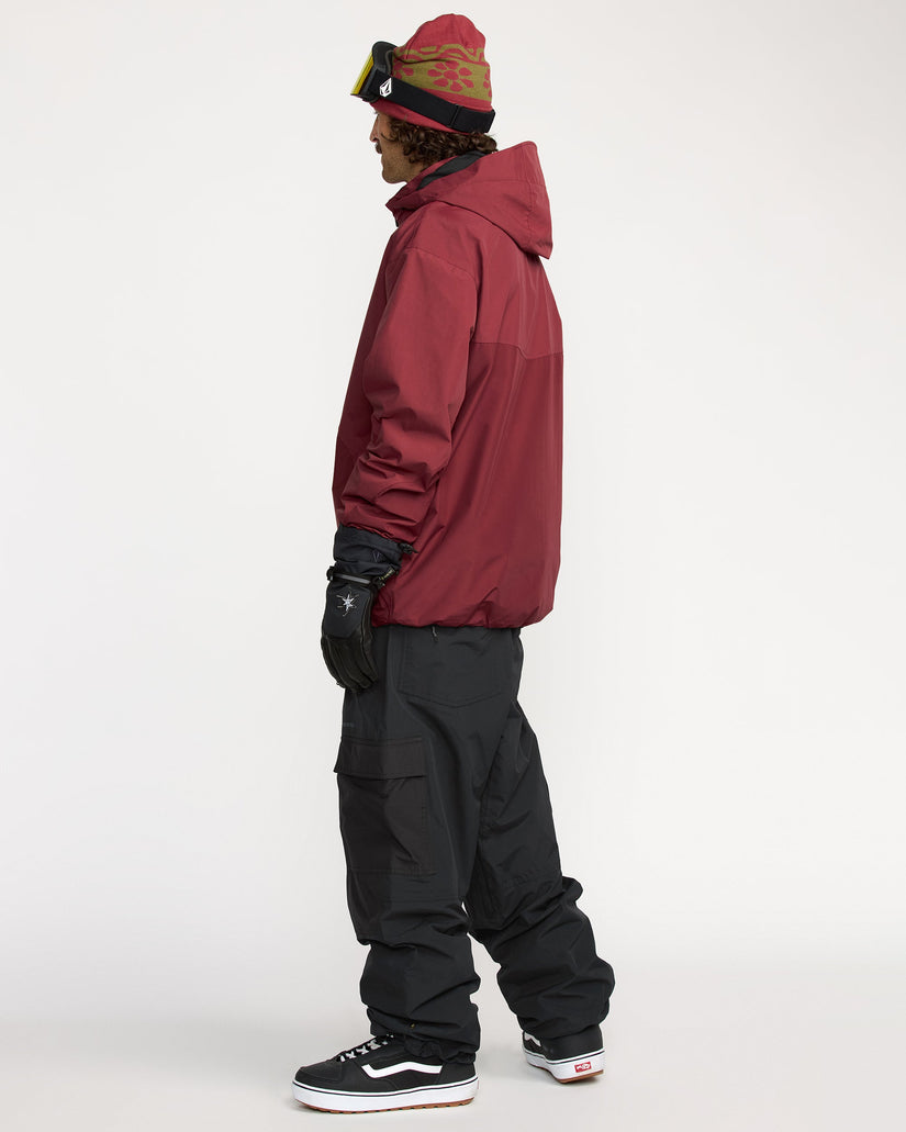 Longo Gore-Tex Jacket - Burnt Red - Men - Volcom UK – Volcom United Kingdom