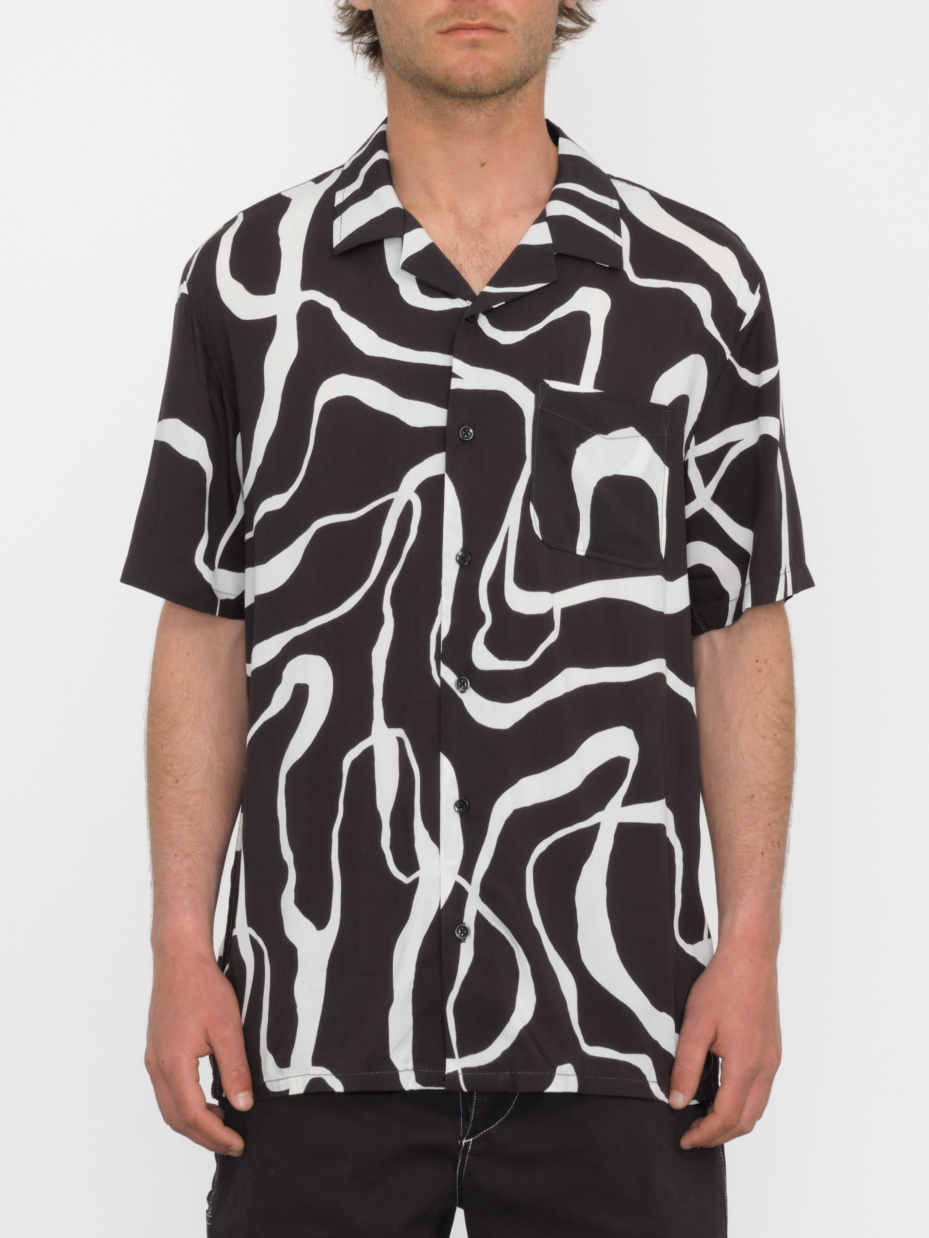 Bold Moves Shirt - BLACK - Men - Volcom UK – Volcom United Kingdom