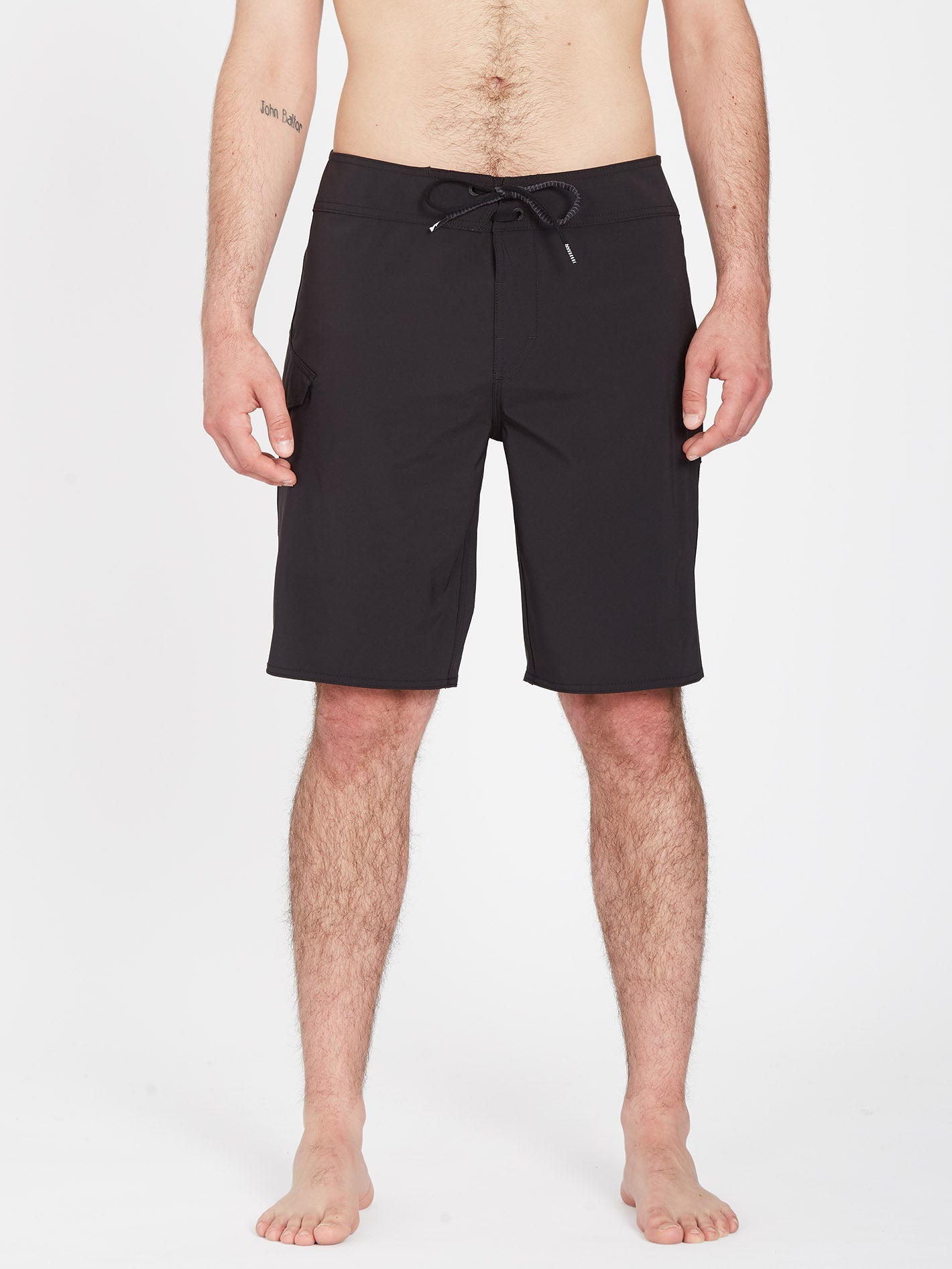Lido Solid Mod 20 Boardshort Black Men Volcom Uk Volcom United