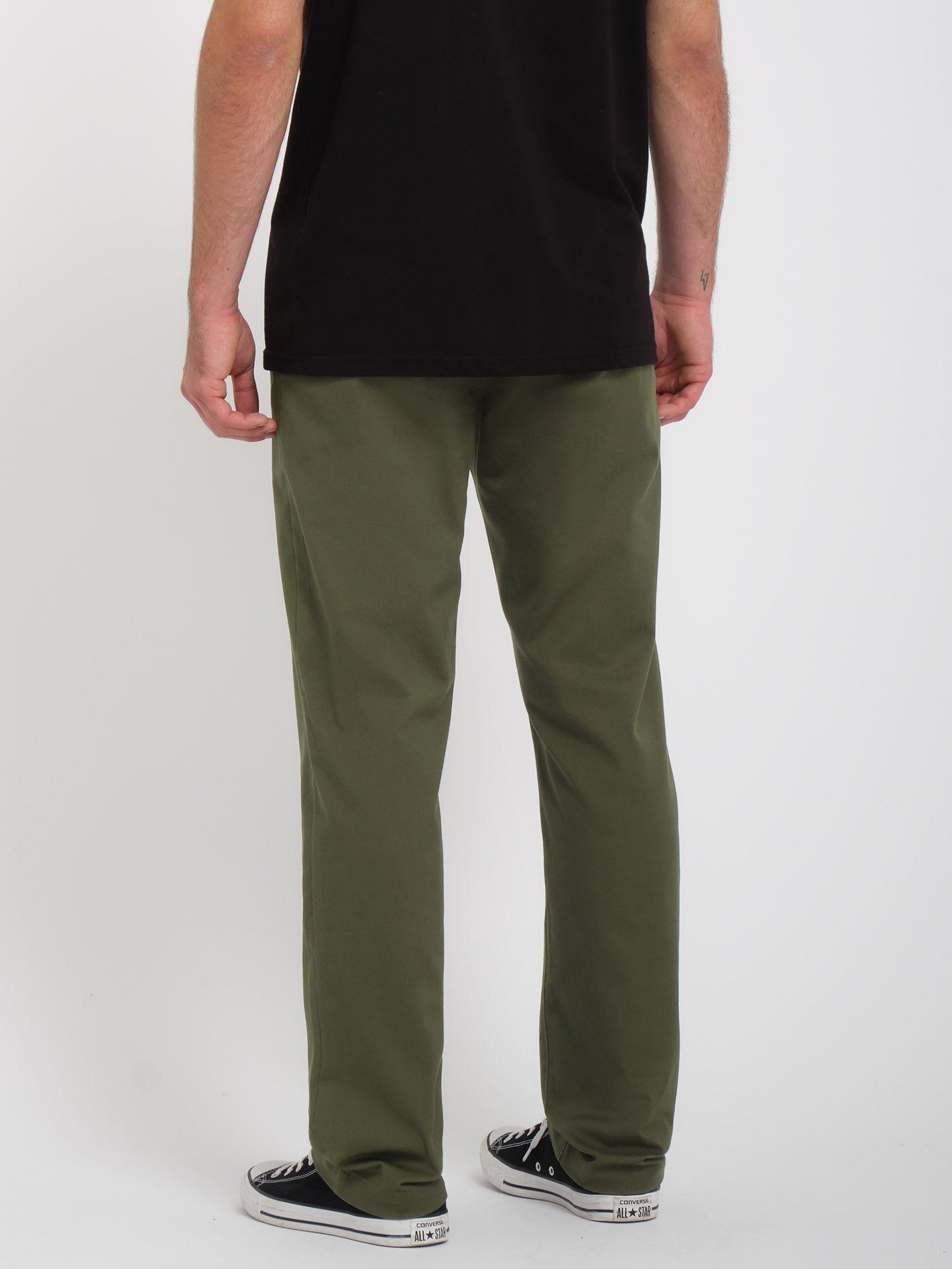 Frickin Modern Stretch Chino Trousers - SQUADRON GREEN - Men - Volcom ...