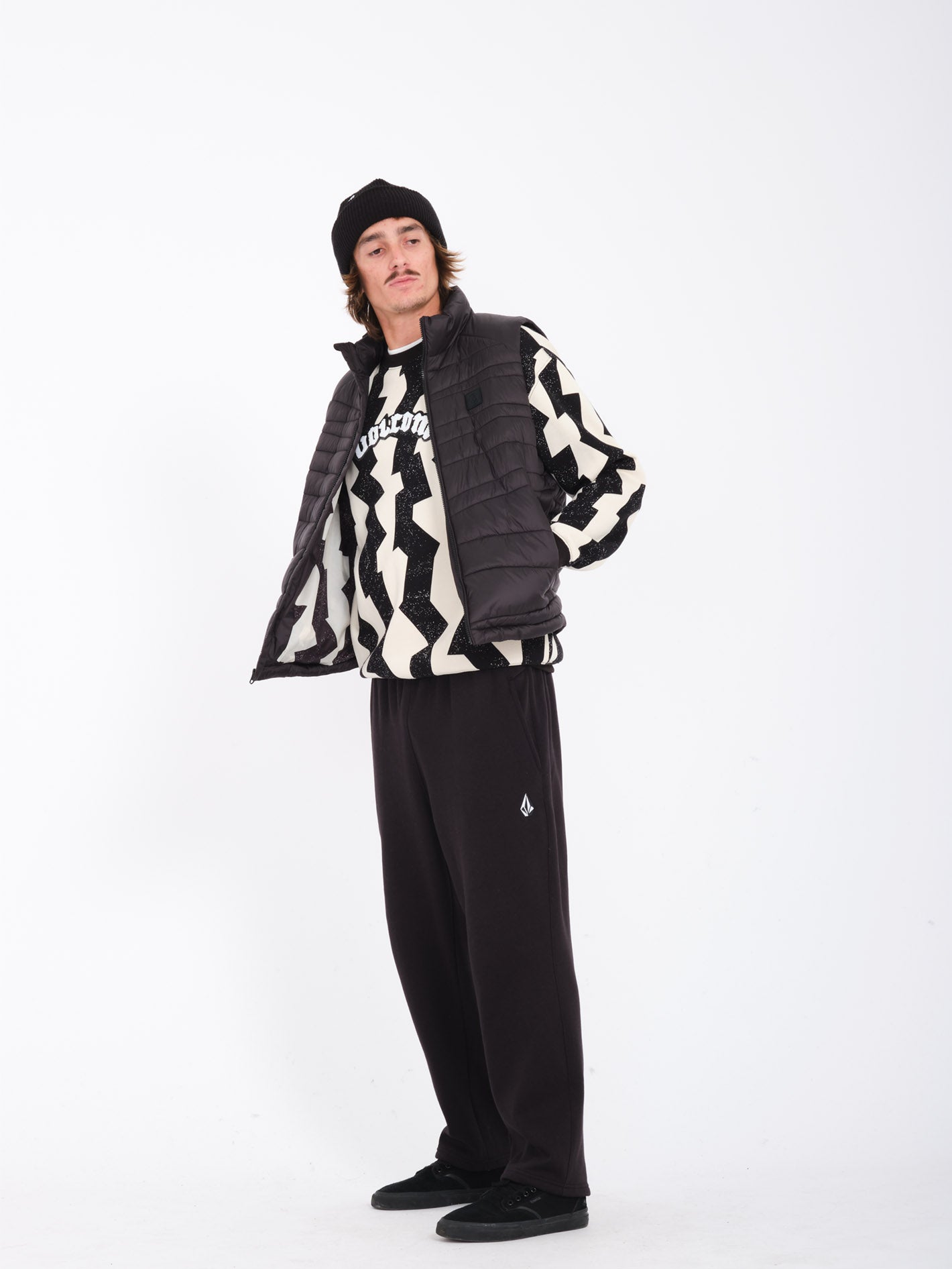Earth Tripper Puff Vest - BLACK - Men - Volcom UK – Volcom United Kingdom