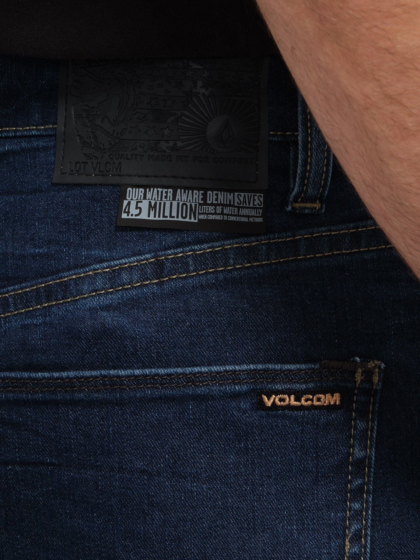 Billow Tapered Jeans - LIGHT BLUE ACID - Men - Volcom UK – Volcom ...