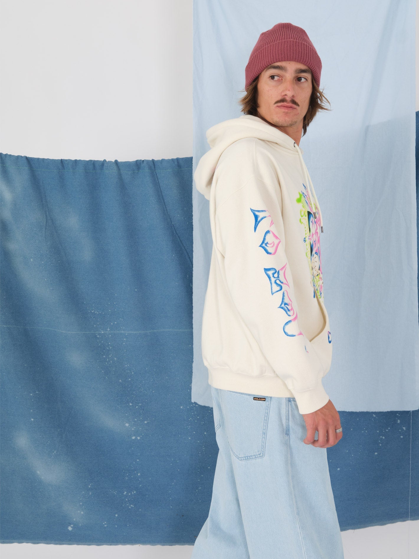 Billow Jeans - LIGHT BLUE - Men - Volcom UK – Volcom United Kingdom