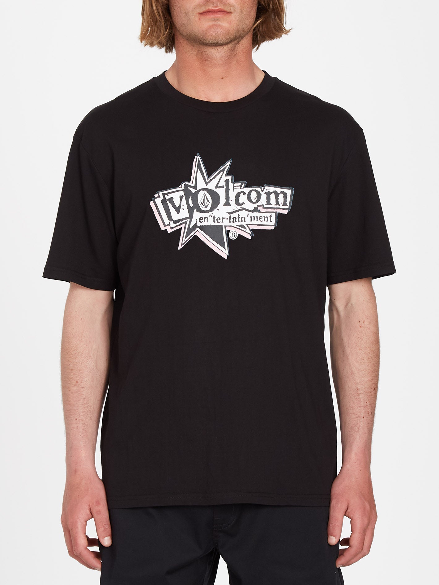 V Entertainment T-shirt - BLACK - Men - Volcom UK – Volcom United Kingdom