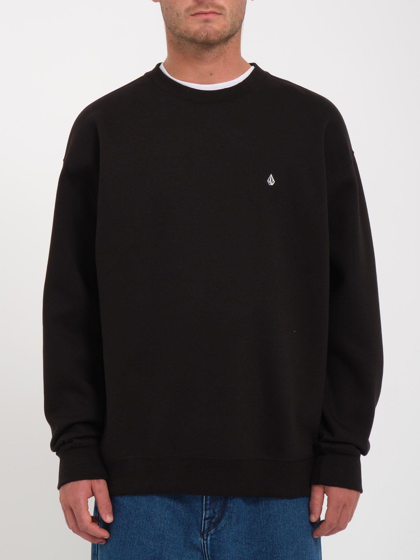 Single Stone Sweatshirt - BLACK - Men - Volcom UK – Volcom United Kingdom