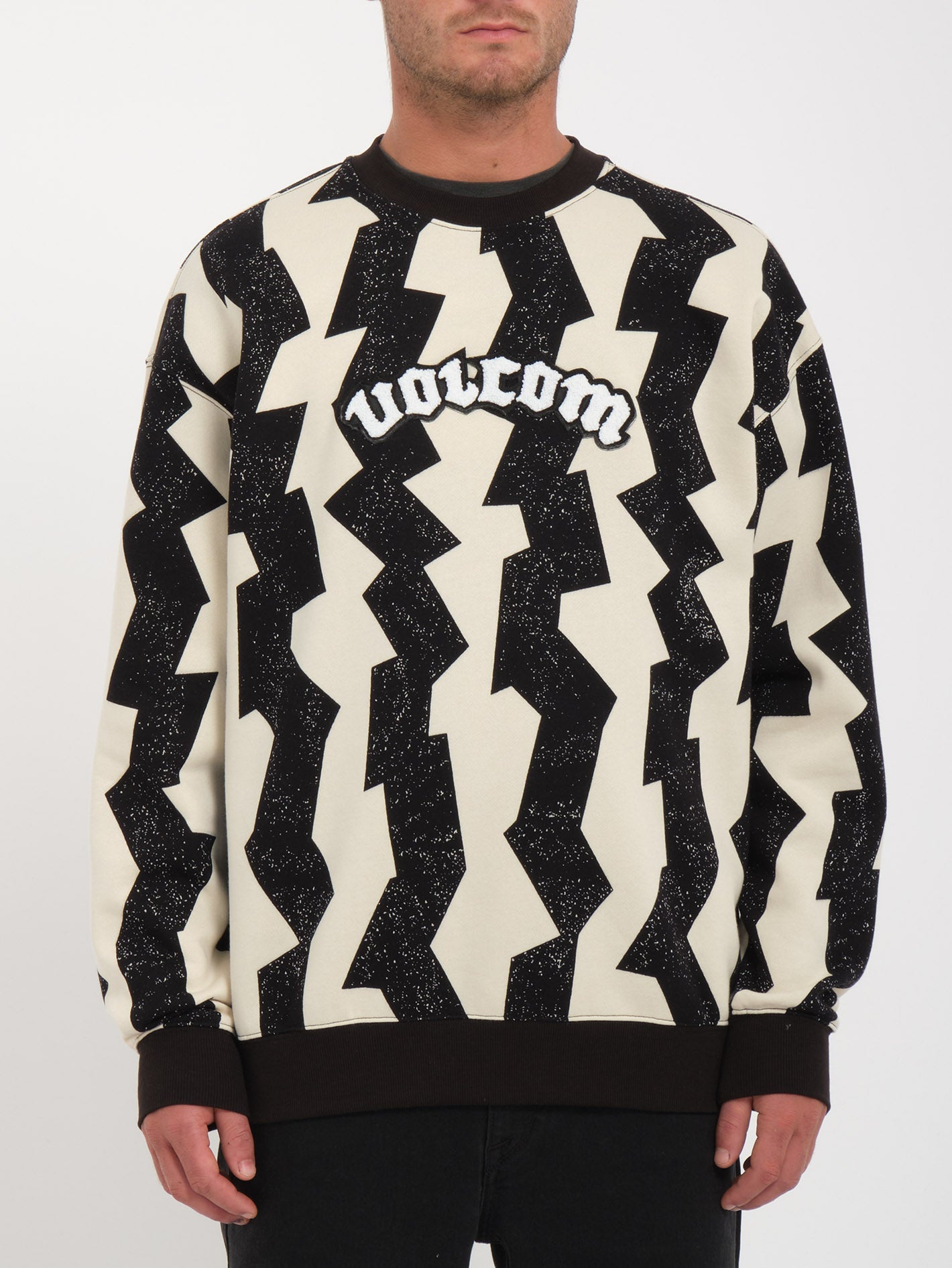 Obtic Sweatshirt - DIRTY WHITE - Men - Volcom UK – Volcom United Kingdom