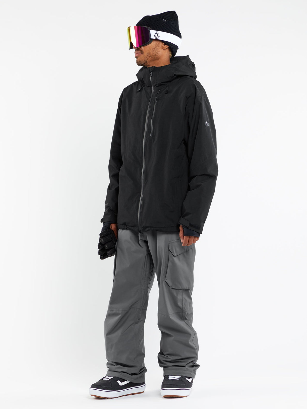 Tds 2L Gore-Tex Jacket - BLACK - Men - Volcom UK – Volcom United Kingdom