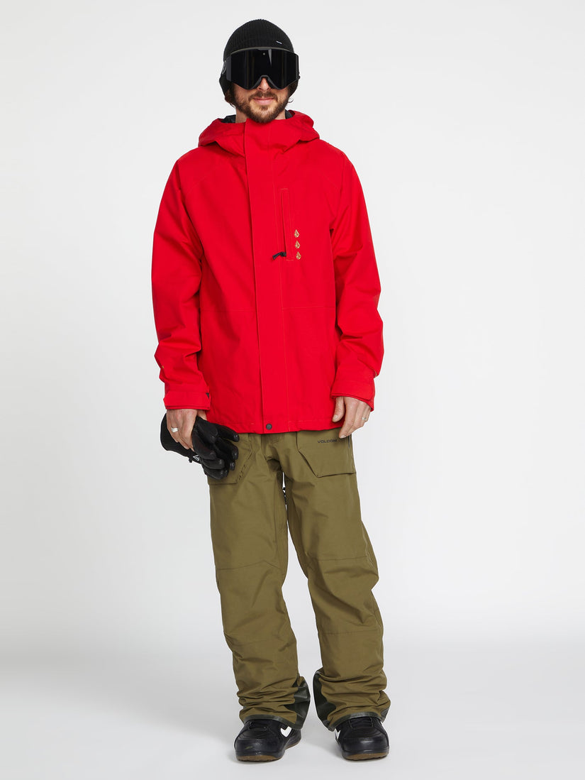 Dua Gore-Tex Jacket - Red | Volcom United Kingdom