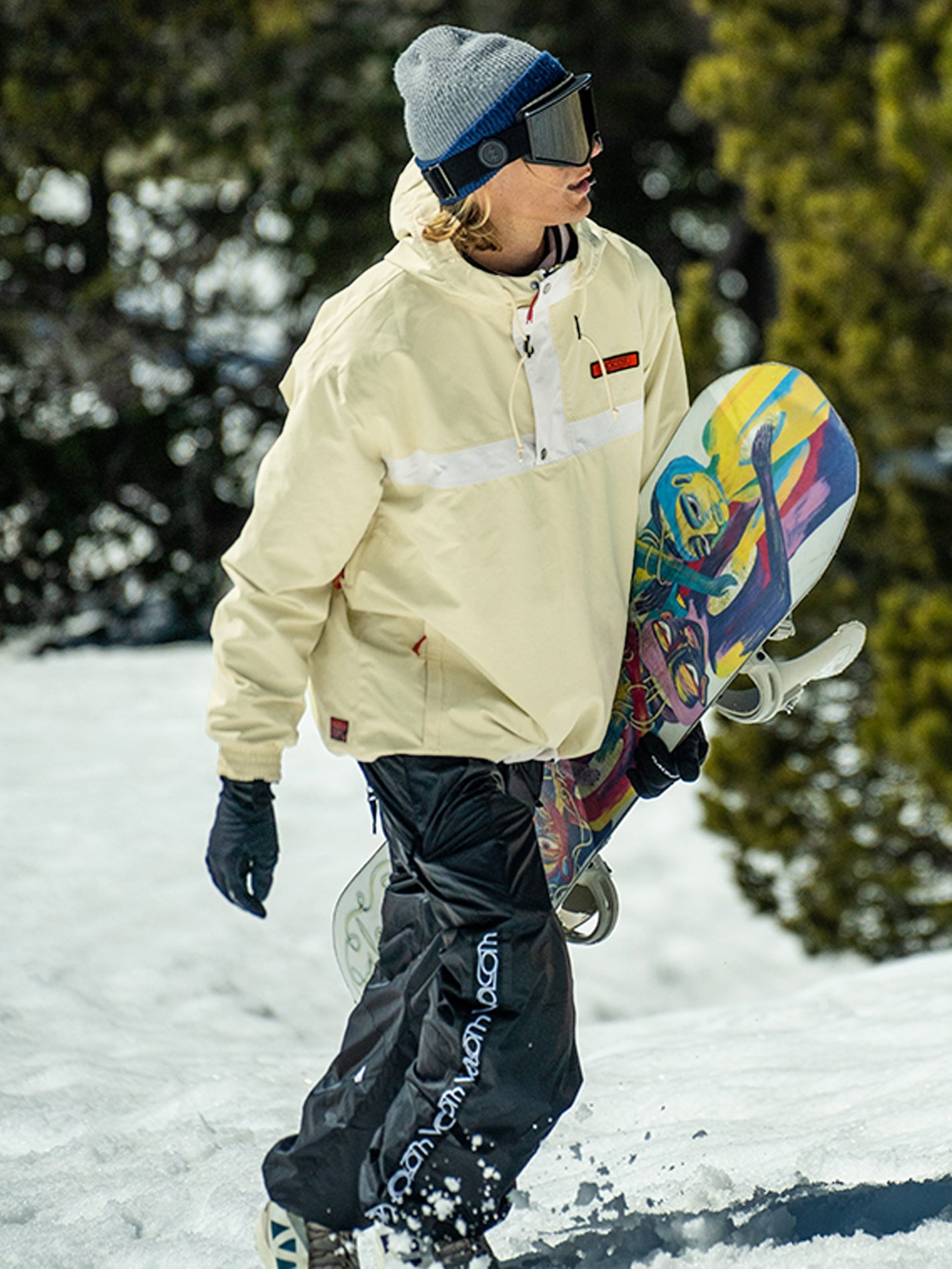 Longo Pullover Jacket - Yellow | Volcom United Kingdom