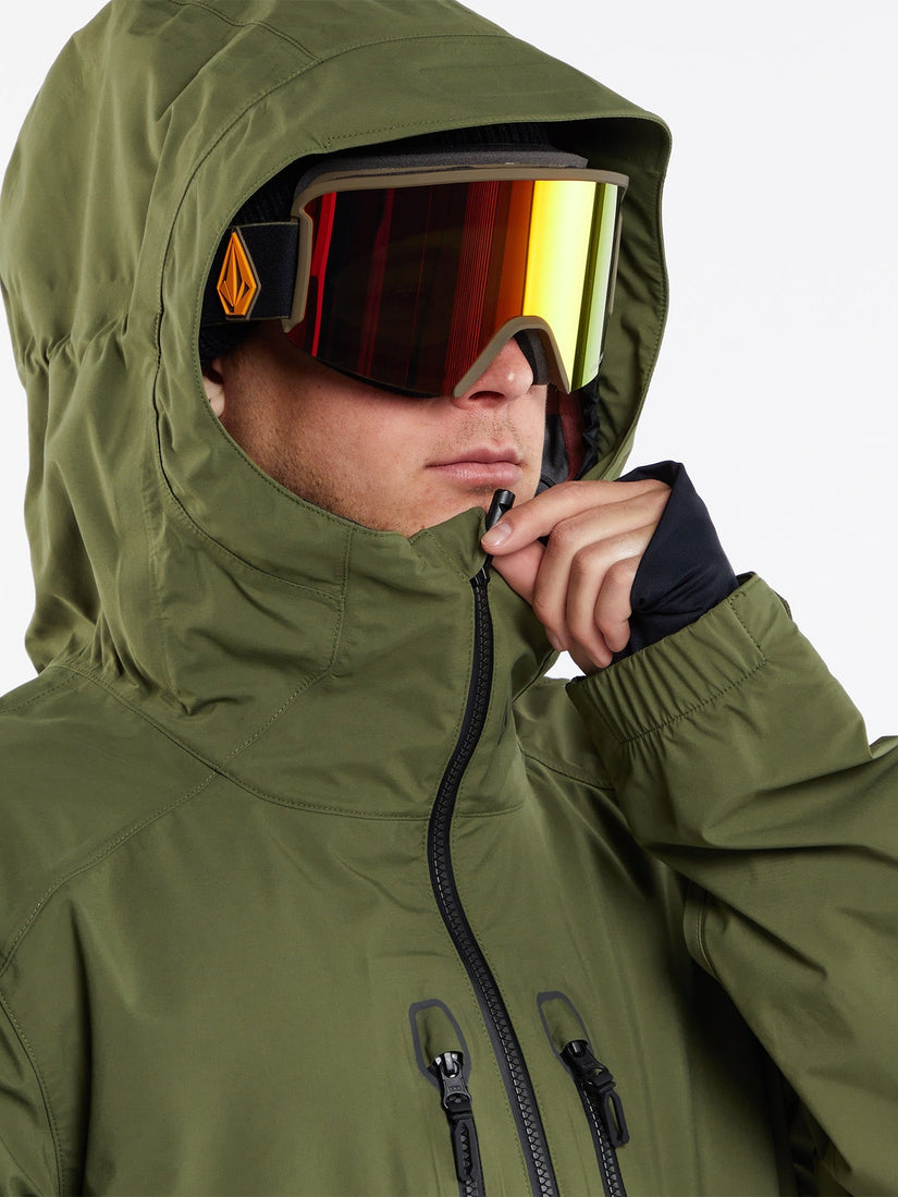Guide Gore-Tex Jacket - MILITARY - Men - Volcom UK – Volcom United Kingdom