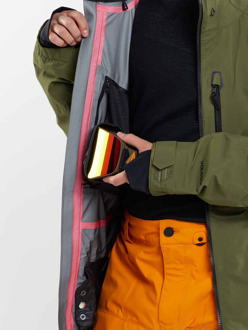 Guide Gore-Tex Jacket - MILITARY - Men - Volcom UK – Volcom United Kingdom