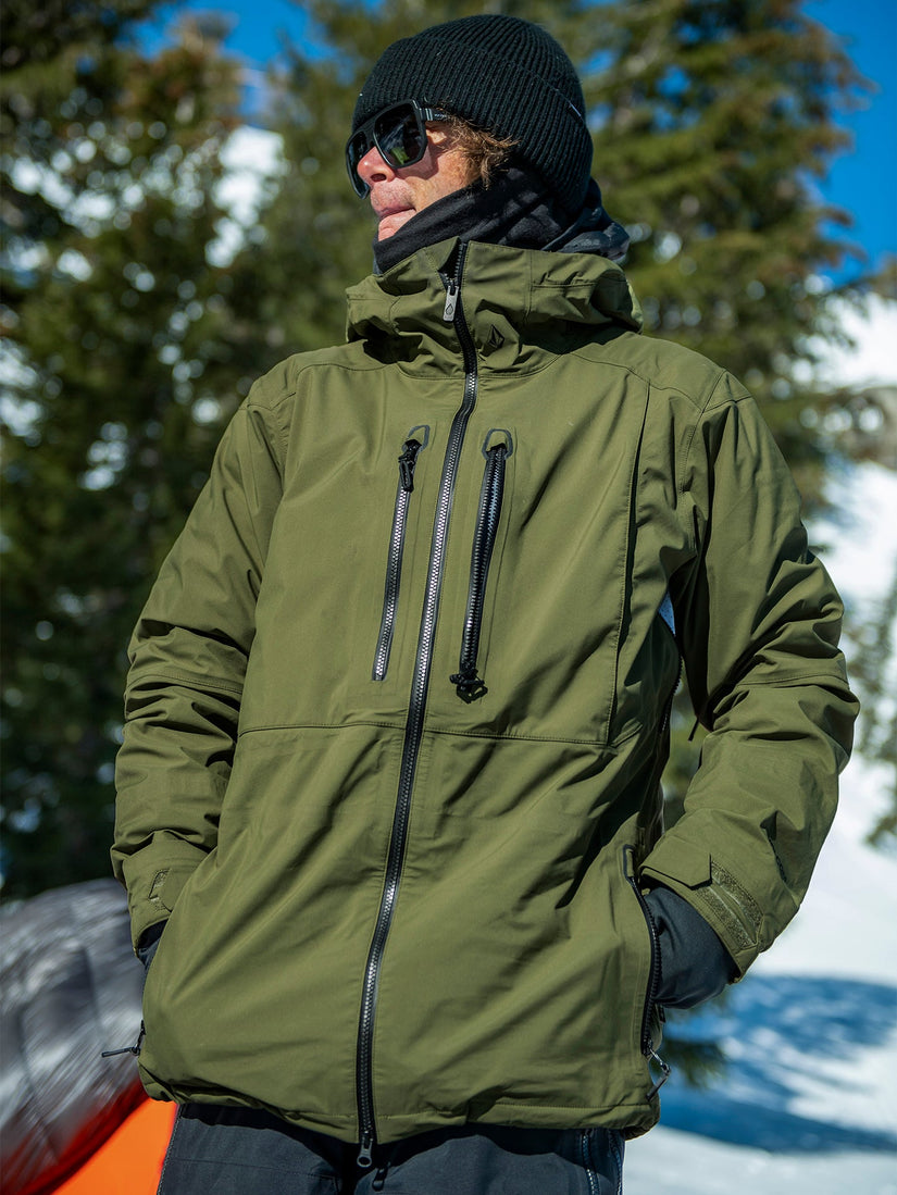 Guide Gore-Tex Jacket - MILITARY - Men - Volcom UK – Volcom United Kingdom