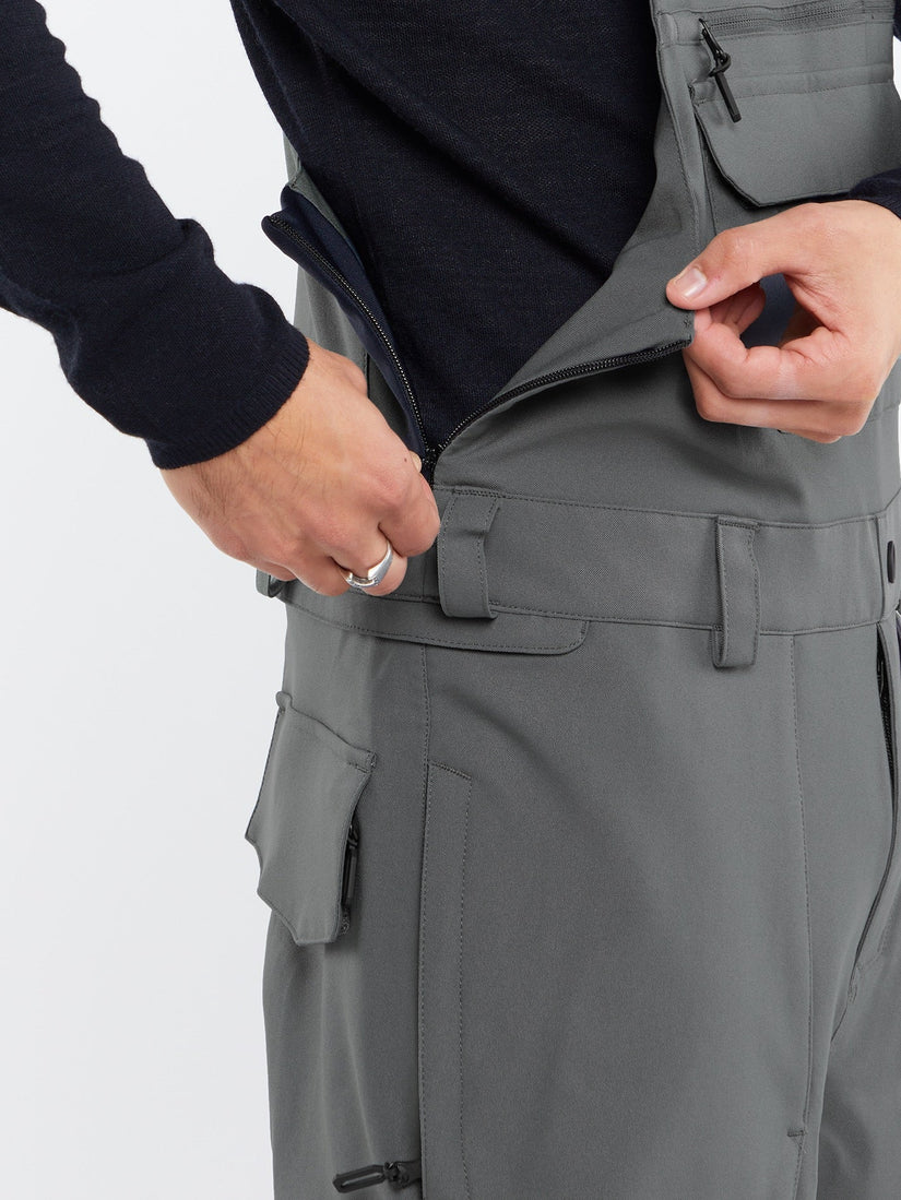 Roan Bib Overall - DARK GREY - Men - Volcom UK – Volcom United Kingdom