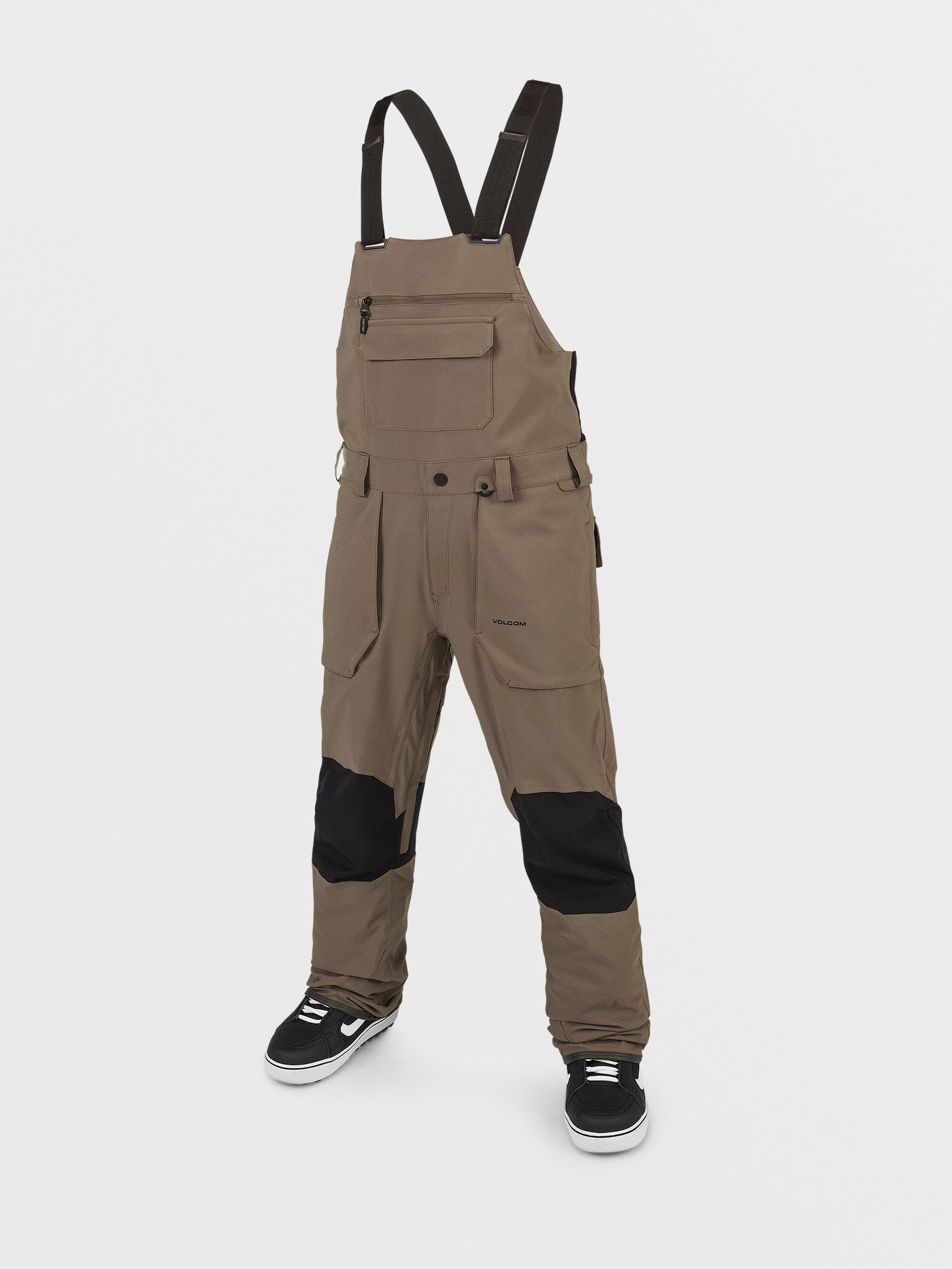 Roan Bib Overall - TEAK - Men - Volcom UK – Volcom United Kingdom