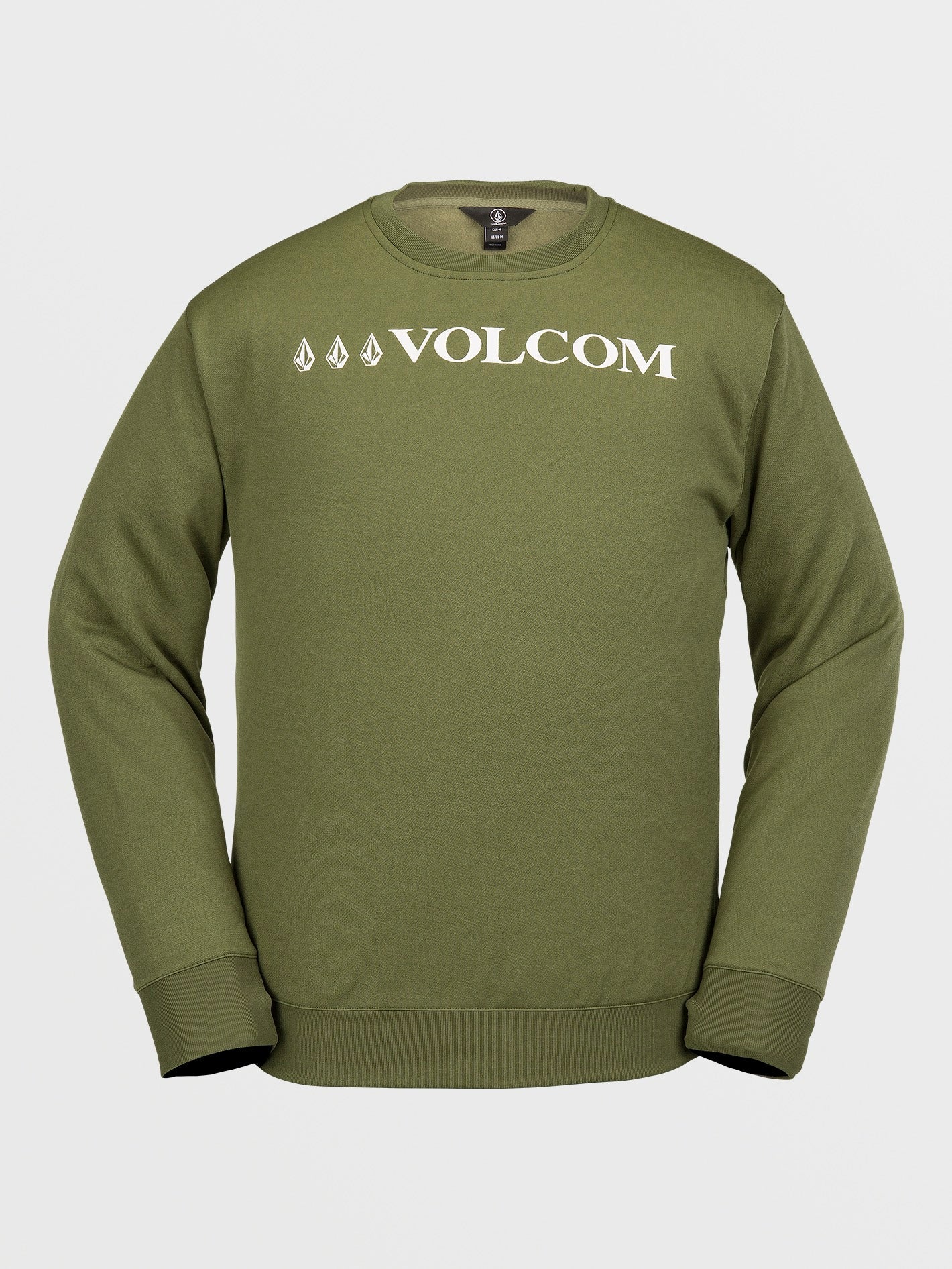 Core Hydro Crew Sweatshirt - MILITARY - Men - Volcom UK – Volcom United ...