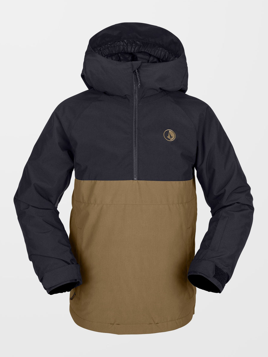 Sluff Insulated Pullover Jacket - Dark Teak - (Kids) – Volcom United ...